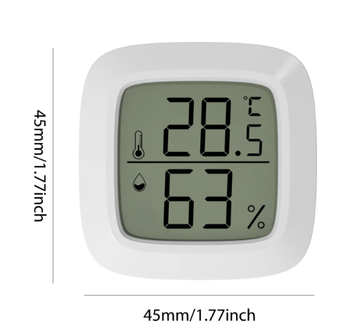 Mini LCD Digital Thermo-Hygrometer Temperature and Humidity Meter For ...